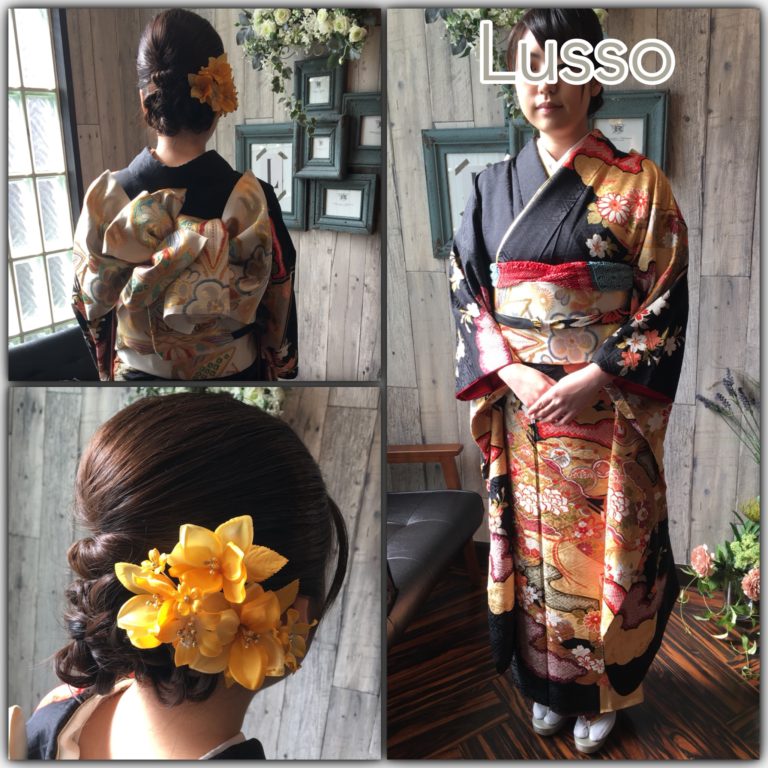 2022年度-目白美容室Lusso chiaro（ルッソチアロ）成人式、卒業式や椿山荘での結婚式に着付けやヘアセットはいかがですか？ – Lusso chiaro